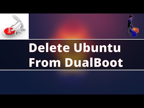 How to uninstall ubuntu from dual boot