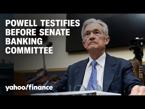 LIVE: Fed Chair Powell testifies before the Senate Banking Committee