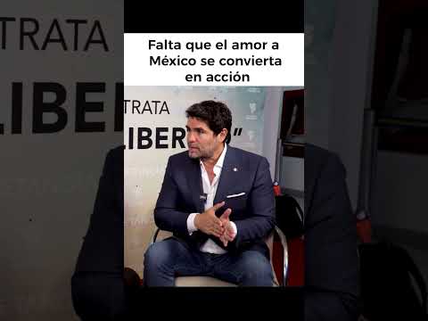 Falta que el amor a México se convierta en acción. Eduardo Verastegui #shorts