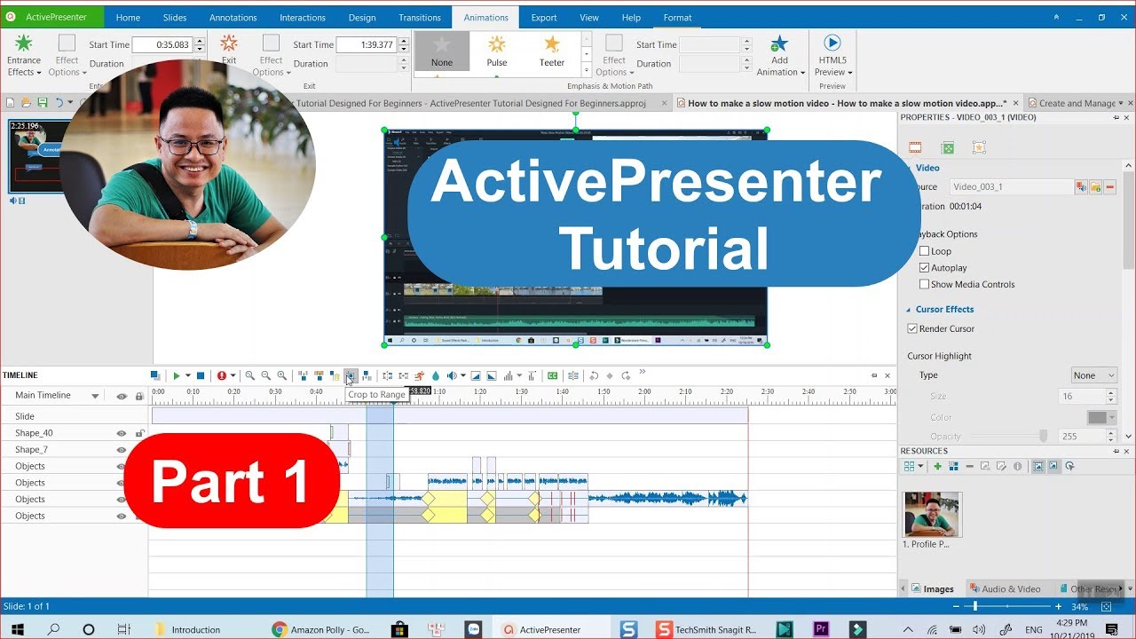 ActivePresenter Tutorial Designed For Beginners
