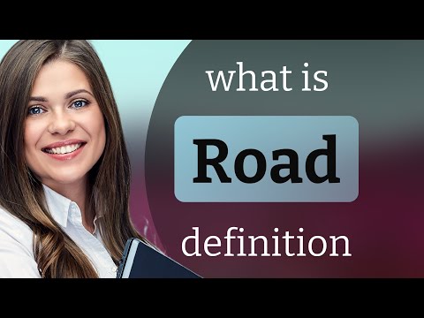 Road | definition of ROAD