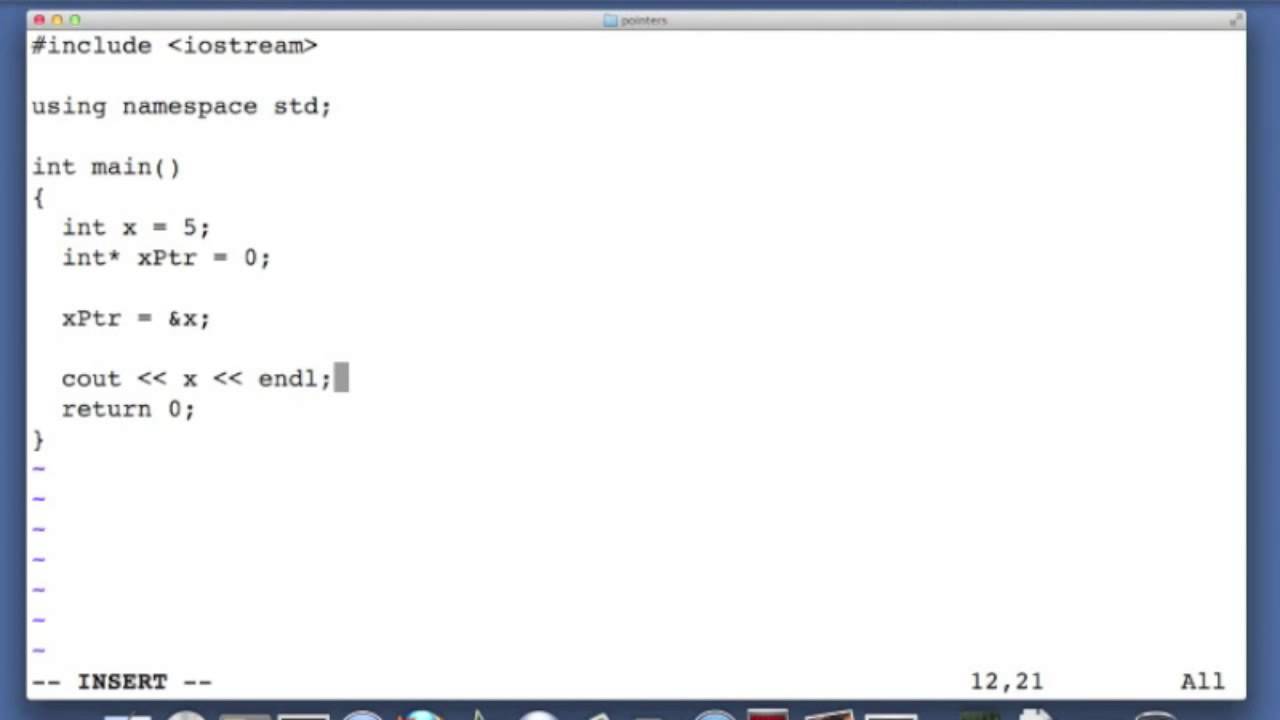 Pointers - Declaration and Assignment - Screencast