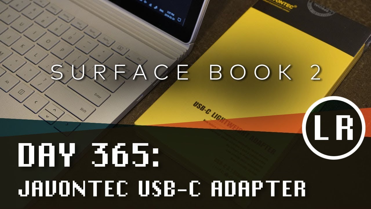 Day 365: Surface Book 2 - JAVONTEC USB-C Adapter