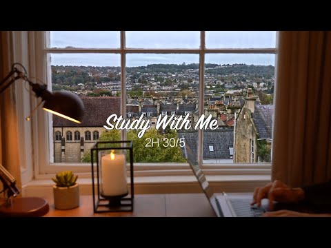 2-Hour Study with Me / Cloudy England Town β
οΈ / Pomodoro 30-5 / Relaxing Lo-Fi | Day 131