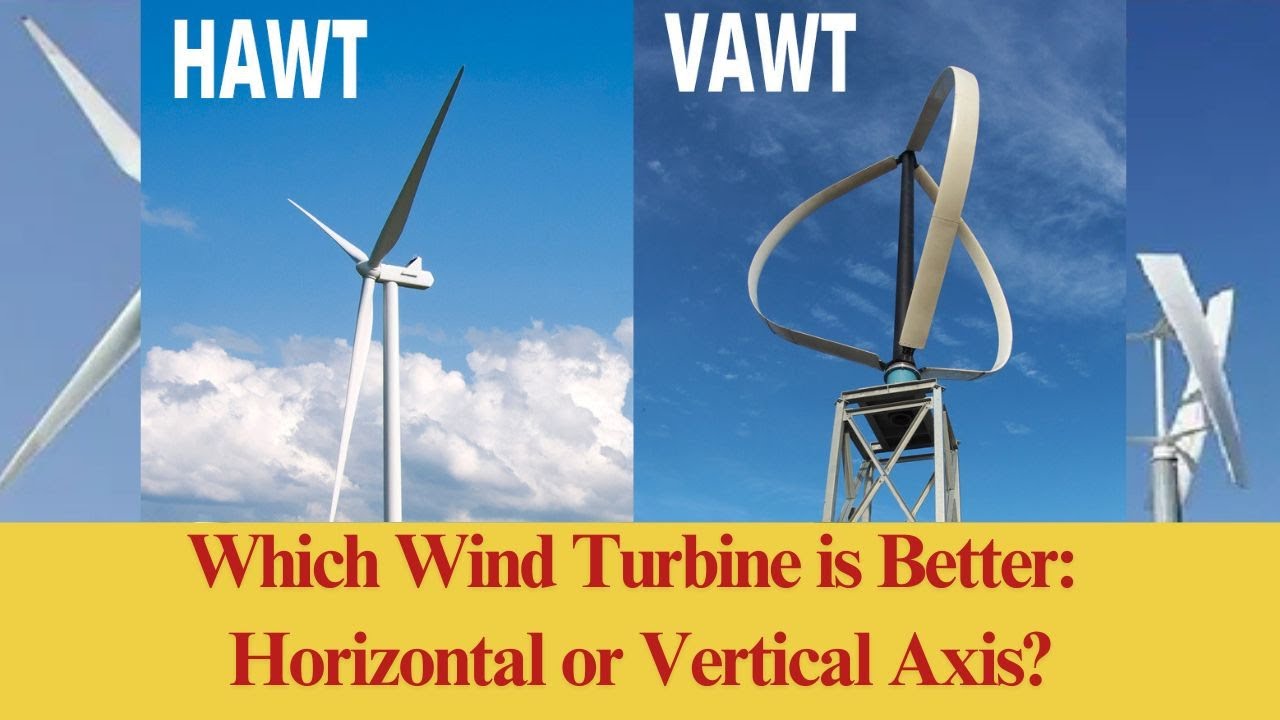 Which Wind Turbine is Better: Horizontal or Vertical Axis?
