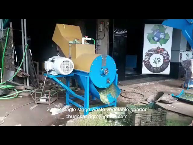 Waste Grinder - Vegetable Waste Grinder Manufacturer from Raigad