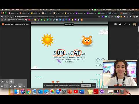 Rhyming Words Lesson and Practice