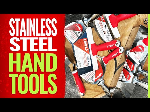 LEVEL5 Drywall Hand Tools: Stainless Steel Composition and Magnetism