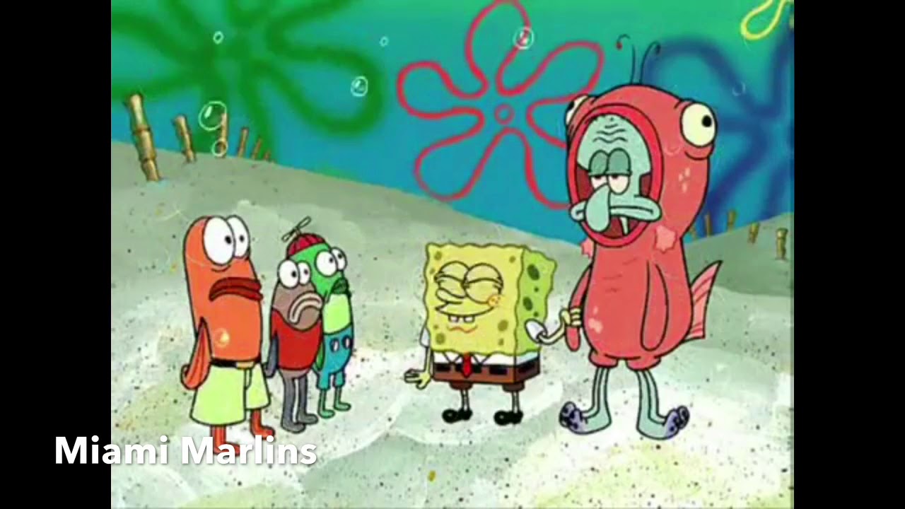 All 30 MLB Teams Portrayed by Spongebob (HD)
