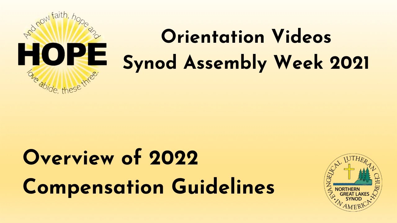 Overview of 2022 Compensation Guidelines