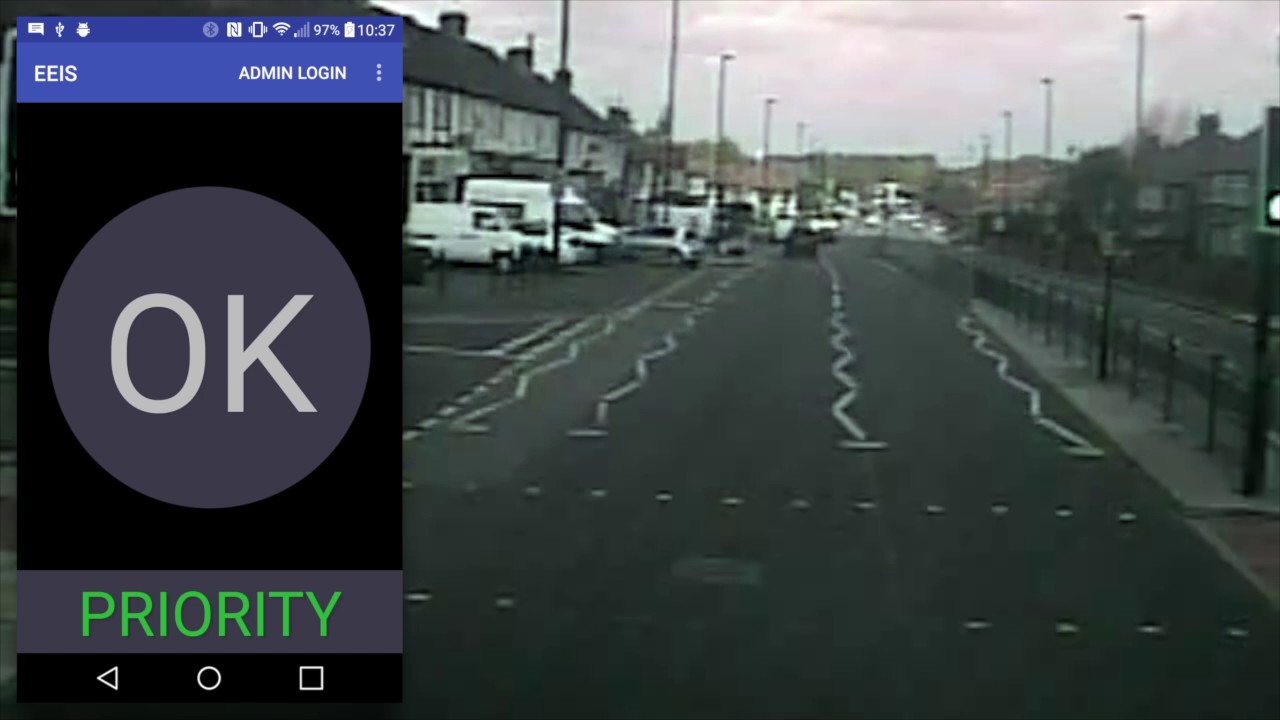 Cooperative Intelligent Transport System (C-ITS) HMI Demo