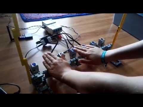 LEGO laser harp – part II – O Falcão