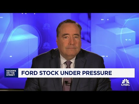 Ford shares trade lower after weak guidance, high inventory and warranty costs
