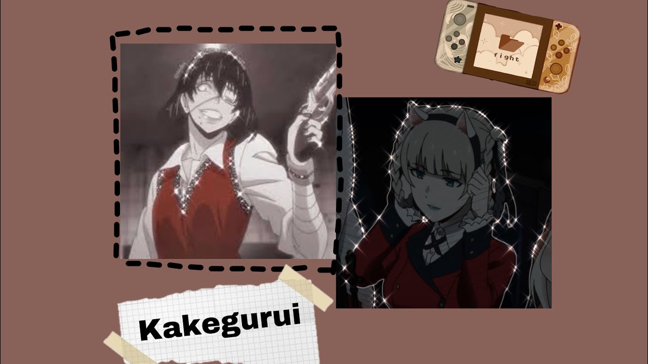 🃏 20+ kakegurui glitter pfps ♦️