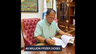 Biggest deal: Philippines secures 40 million Pfizer doses