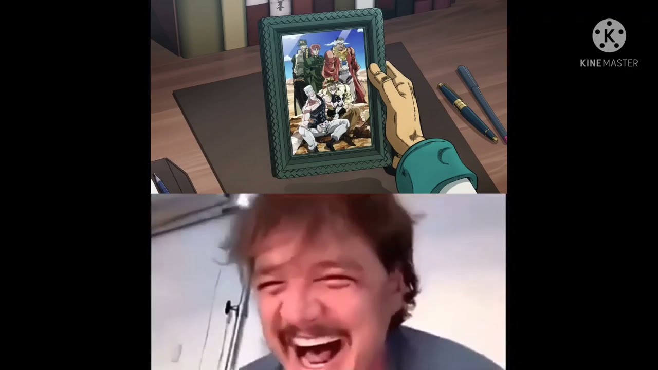 Pedro Pascal crying after watching JoJo part 3 | SamTGC