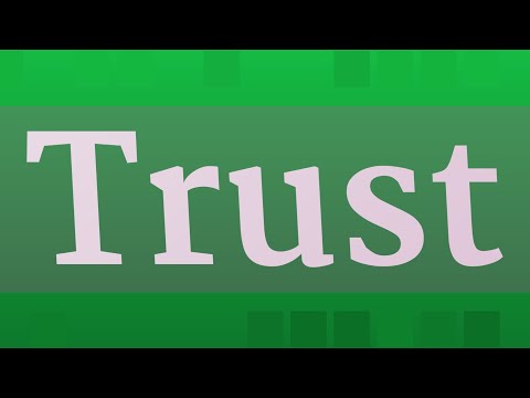TRUST pronunciation • How to pronounce TRUST