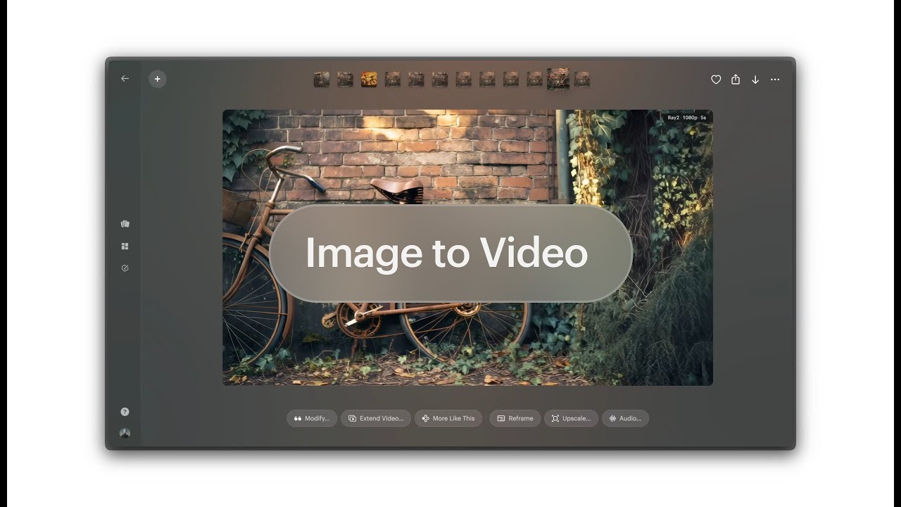 Using Image to Video in Dream Machine by Luma AI