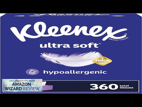 Kleenex Ultra Soft Facial Tissues 3 Flat Boxes 120 Tissues per Box Review
