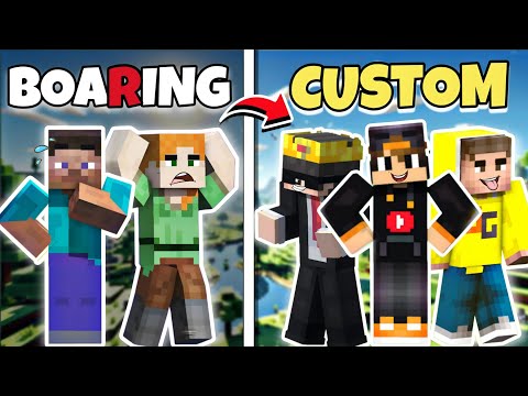 Make Your Custom Minecraft Skin, In Mobile π€―( Just 5 Minutes)