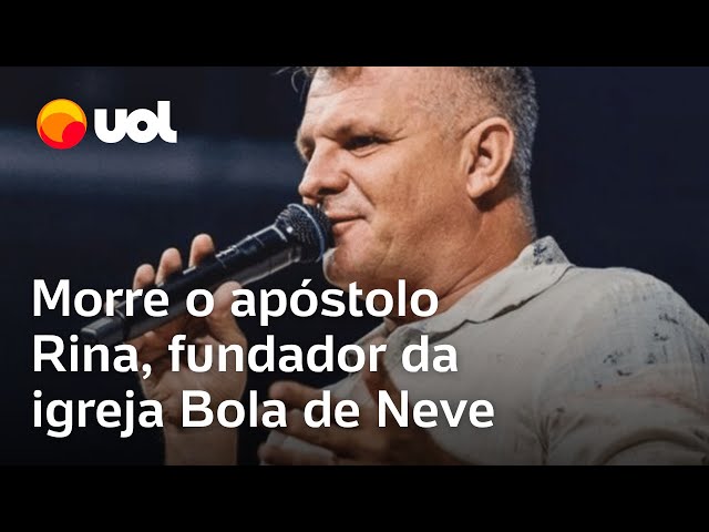 Morre apóstolo Rina, fundador a igreja Bola de Neve