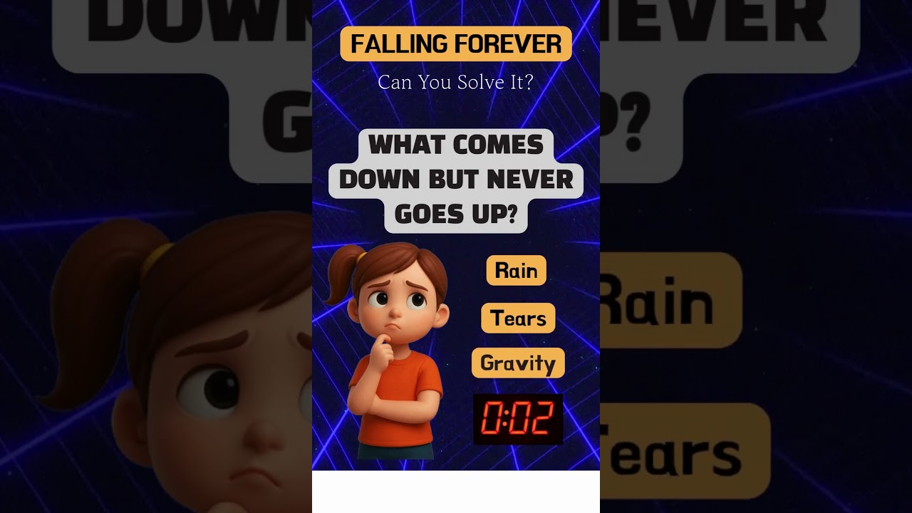 Falling Forever I It falls forever! I quiz I brains I stimulation I banbinitime I shorts