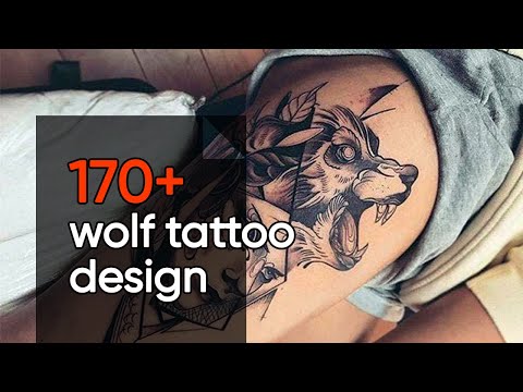 170+ wolf tattoo designs for men and women, foto and lone tattoo
