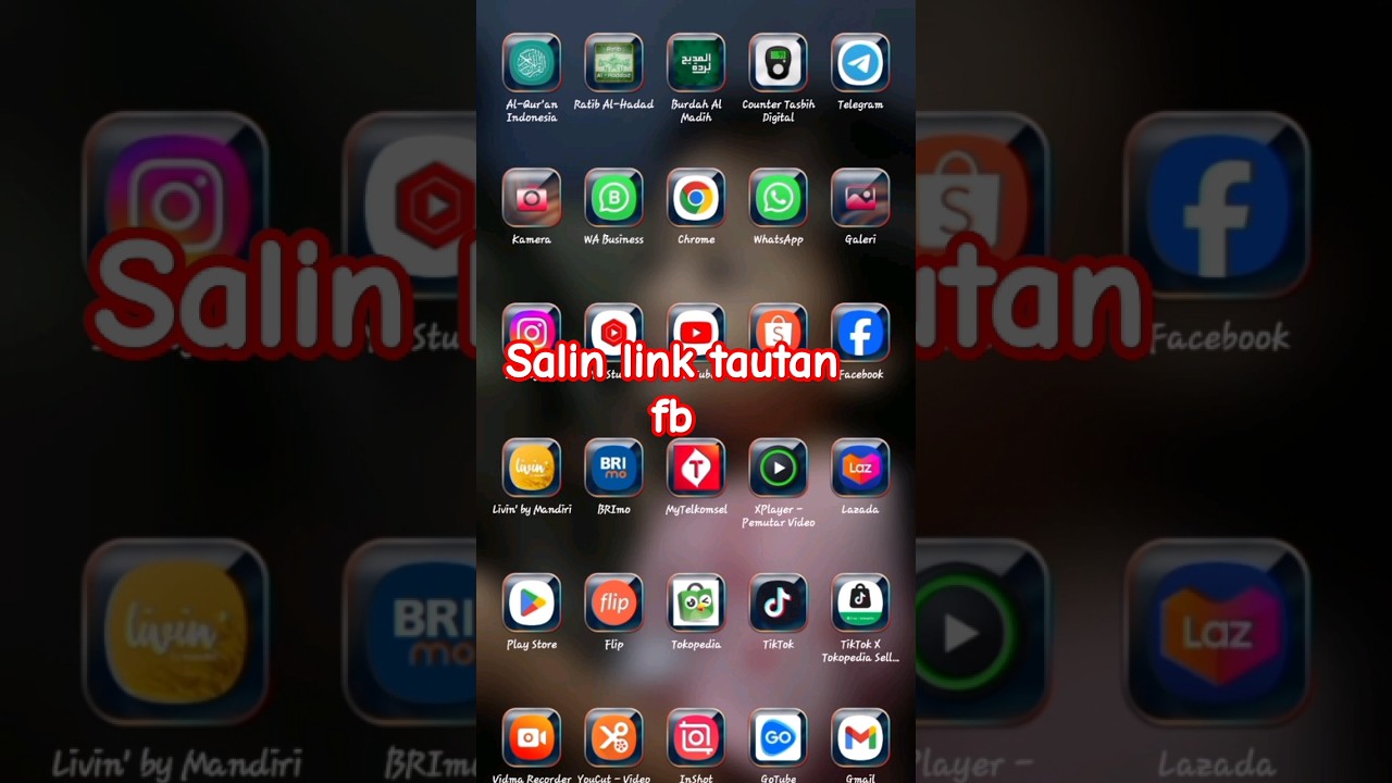 Salin link tautan fb #tutorial #tipsandtricks #facebook #shorts