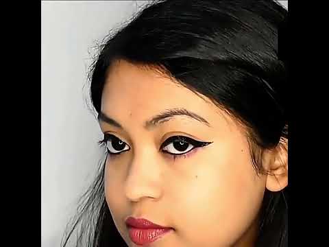 Reusable Eyeliner and Eyelash Stickers with Glitter