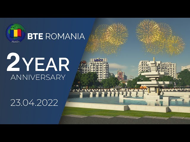 Romania 1:1 scale in Minecraft - Bucuresti Timisoara Brasov Cluj Sinaia ...