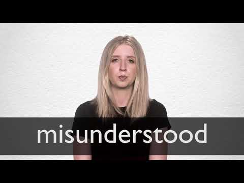 MISUNDERSTOOD definition in American English | Collins English Dictionary
