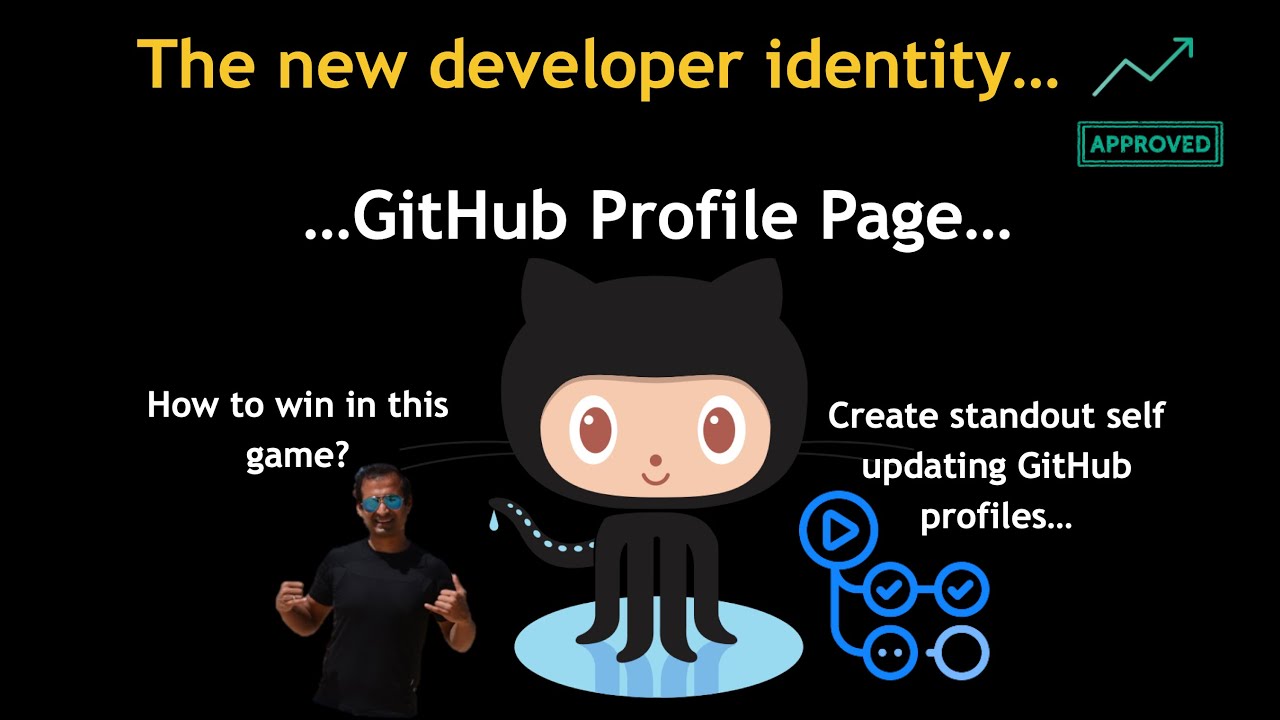 #GitHub profile is your new Developer identity! (NEW) | #GitHubActions | Standout #GitHub profiles