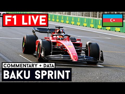 🔴F1 LIVE - Baku GP SPRINT RACE - Live Timing + Commentary