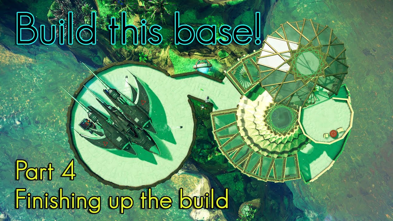 Retro round base building tutorial in No Man's Sky - Part 4