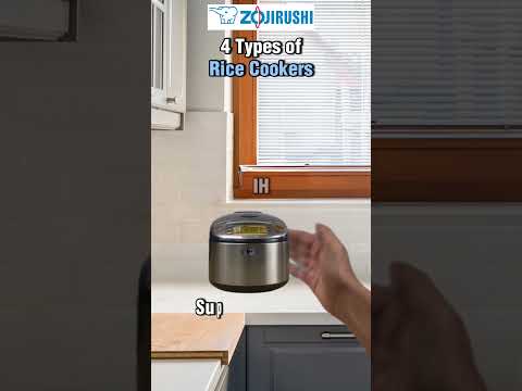 Top 4 Rice Cooker Types #zojirushi #shorts