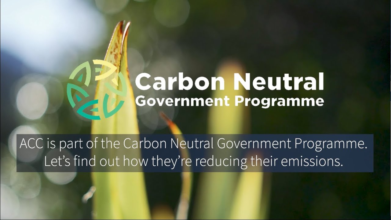 Carbon Neutral Government Programme | ACC