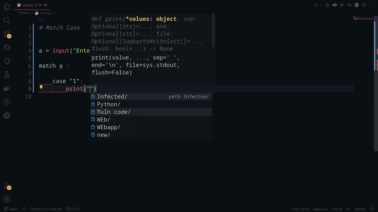 Python for Beginners :- Match Case