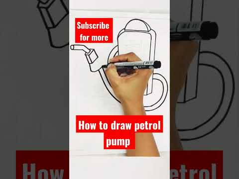 easy save fuel drawing #shorts #shortsclip #viralvideo #youtubeshorts @EasylearningArt