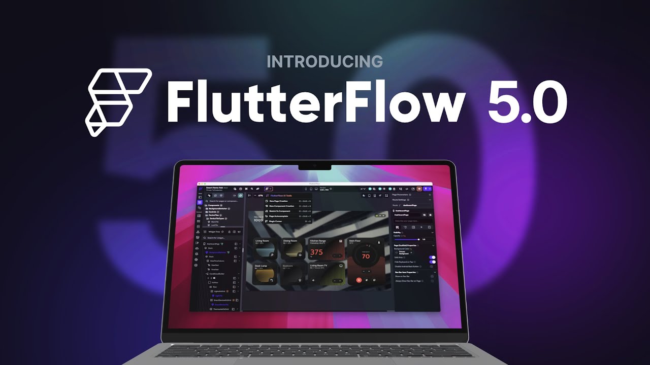 Introducing FlutterFlow 5.0