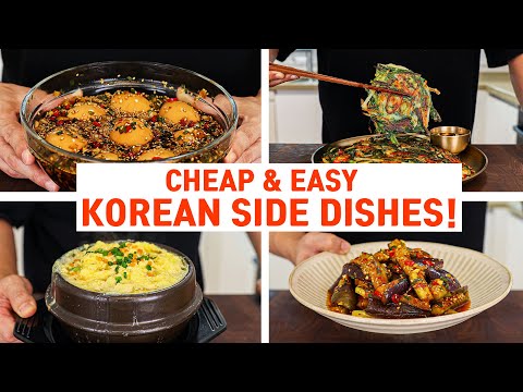 These Cheap, Easy & Delicious Korean Side Dishes Will Change Your LIFE!