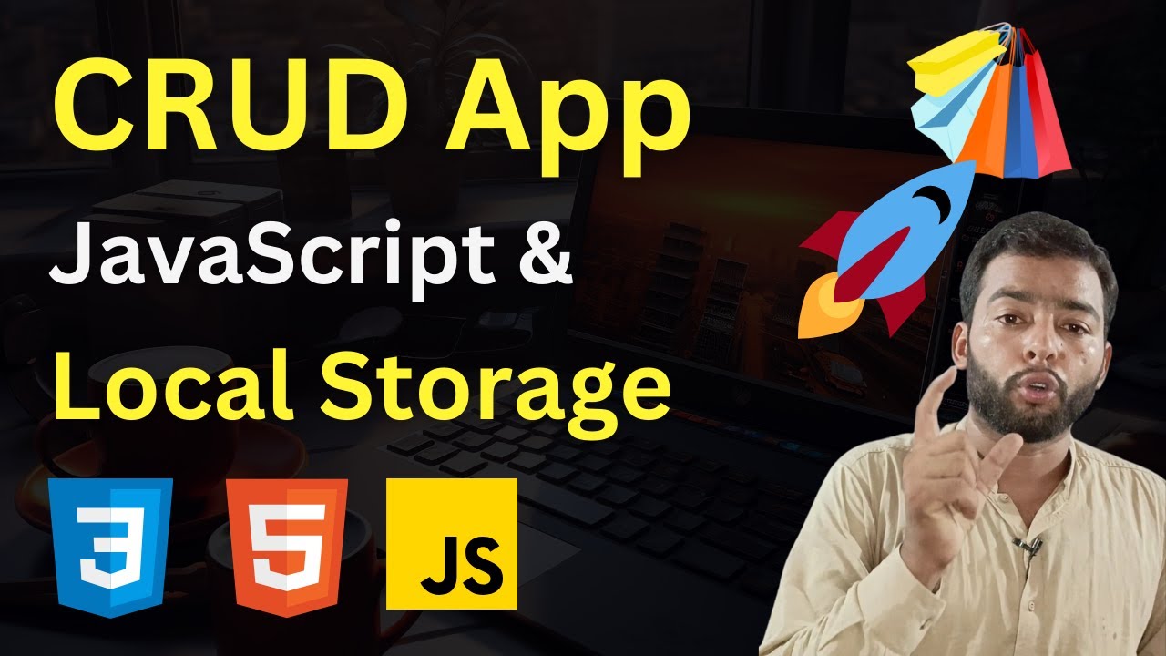 🚀 Build a Powerful CRUD App: JavaScript & Local Storage Mastery! 💻