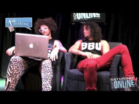 LMFAO Answer Questions From Fans - Ask Anything Chat w/ Romeo, SNOL