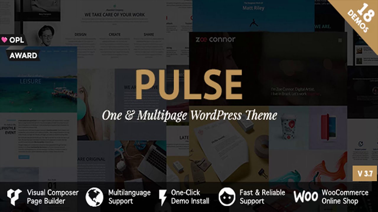 Pulse - Premier WordPress Theme | Themeforest Website Templates and Themes