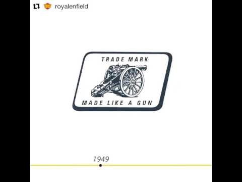 Evolution Logo Royal Enfield 1901