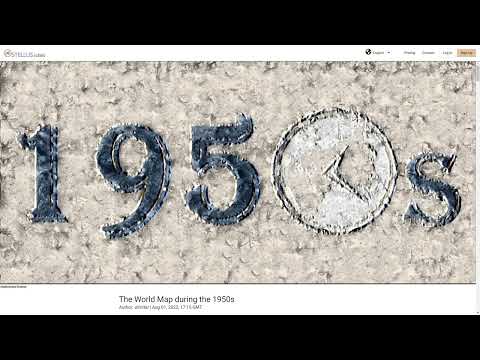 World Map 1950 | Digital Maps | Timelines of World History
