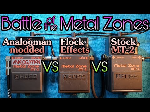 Boss Modded MT-2 Metal Zone Analogman Pro Mod Metal | Reverb