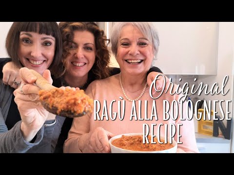 Original Italian Ragu alla Bolognese Recipe - Foodie Sisters in Italy
