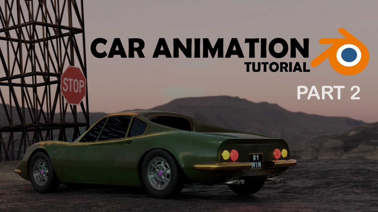 Car Animation Blender Tutorial PART 2