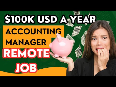 $100k a year - Remote Accounting Job