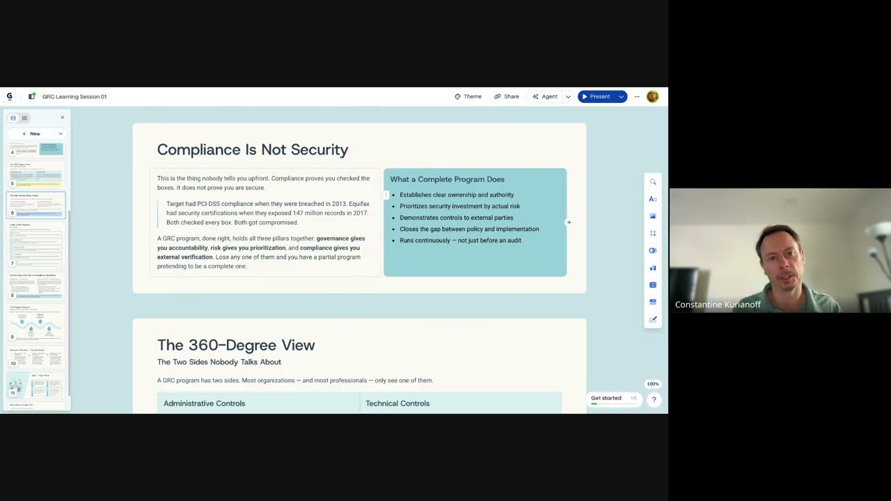 GRC Learning Session 01 - How a Real GRC Program Works | GRC Explained